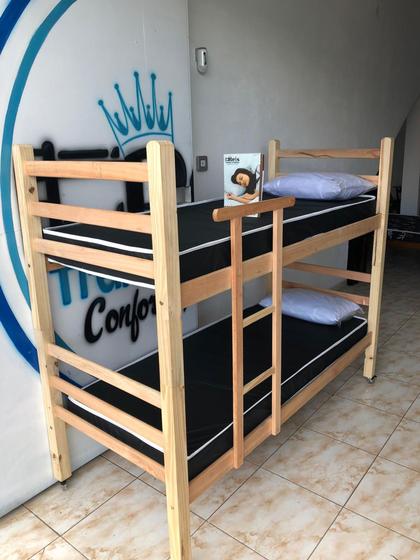 Beliche Natural de Madeira Maciça de Eucalipto - Reis das Treliches e ...