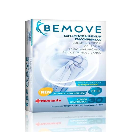 Bemove 30 Comprimidos - Momenta - Colágeno - Magazine Luiza