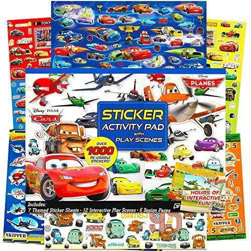 Bendon Disney Pixar Cars/Planes Ultimate Sticker Bloco de Atividades ...