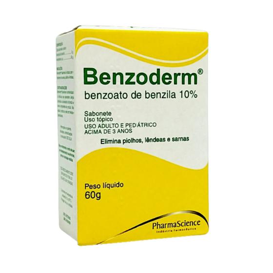 Benzoderm Sabonete Em Barra - 60g - PharmaScience - Sabonete - Magazine ...