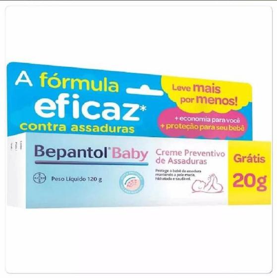 Bepantol Baby 120G Original - Bayer - Creme/ Pomada para Assadura ...