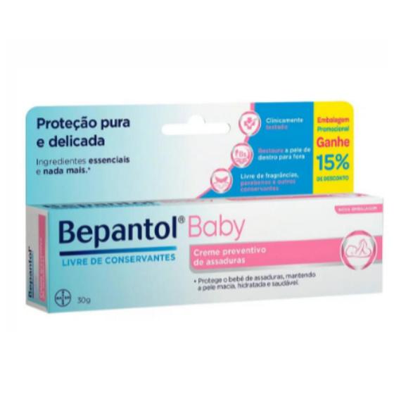 Bepantol baby pomada para assaduras 30g 7891106912167 - Bayer - Creme ...