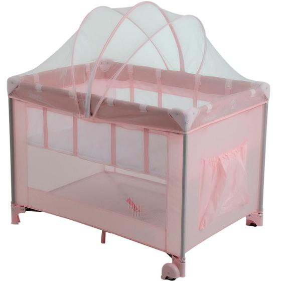 Berço Cercado Portatil Desmontavel Burigotto Serenata Pink - Berço ...