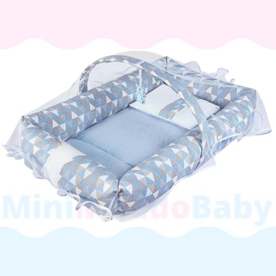 Berço Moisés Portátil Com Mosquiteiro - Mini Mundo Baby - Moisés ...