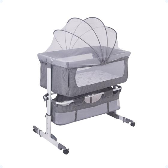 Berço Moises Portátil Mosquiteiro C/ Bolso Balança Acoplável - Tex Web ...