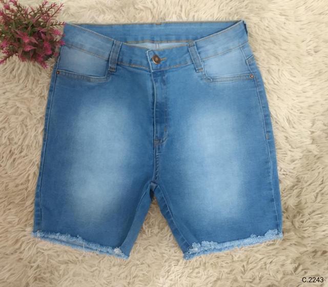 Bermuda Feminina Jeans Meia Coxa - Jimmy Jeans - Bermuda Plus Size ...