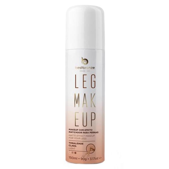 Best Bronze Leg Mak Eup Cor Clara - Maquiagem para Pernas 150ml ...