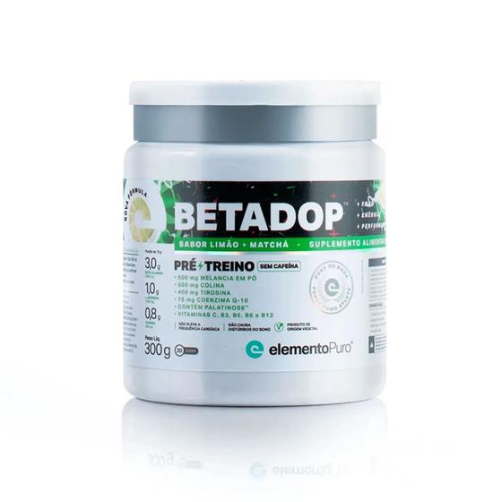 BETADOP - Elemento Puro - 300g - Pré Treino - Magazine Luiza