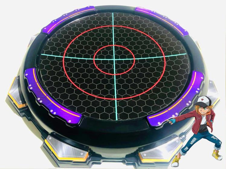 Beyblade Arena de Batalha BeyStadium Turbo - Kit Lopez - Pião de ...