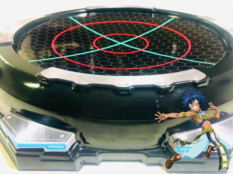 Beyblade Arena de Batalha BeyStadium Turbo - Laban Vanot - Pião de ...