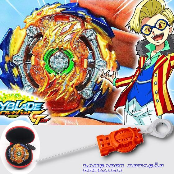 Beyblade Burst Original Hasbro Wizard Fafnir com Estojo - Pião de ...