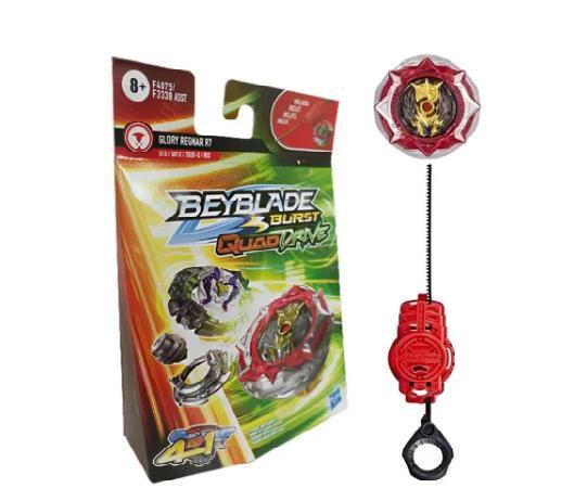 Beyblade Burst Quad Drive 4 Em 1 Glory Regnar R7 - Hasbro - Pião de ...