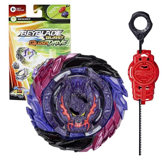 Beyblade Burst QuadDrive Roar Balkesh B7 Beyblade Hasbro - Pião de Batalha e Acessórios ...