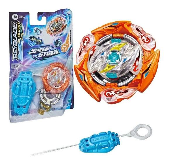 Beyblade Burst Surge C/ lançador Speed Storm - Glide Roktavor R6 Hasbro ...