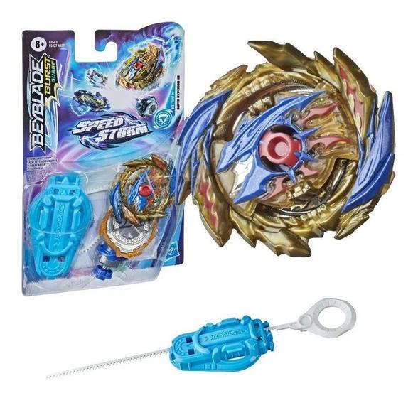 Beyblade Burst Surge C/ lançador Speed Storm - Super Hyperion H6 Hasbro ...