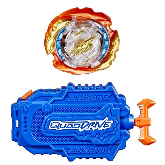 Beyblade Cyclone Roktavor R7 Burst QuadDrive com Lançador Cyclone Fury ...