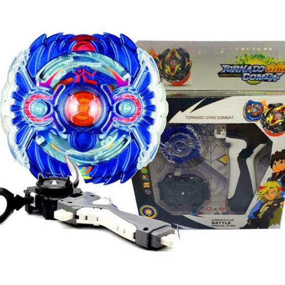 Beyblade Horusood B-44 + lançador - Tornado Gyro Combat - Pião de ...