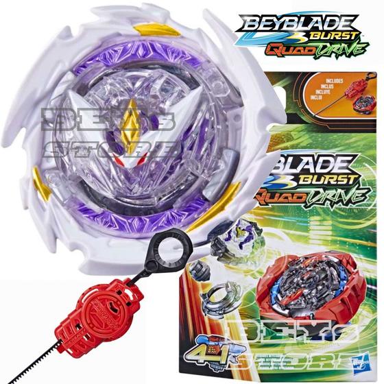 Beyblade Quad Drive Destruction Belfyre B7 - Hasbro - Pião de Batalha e ...