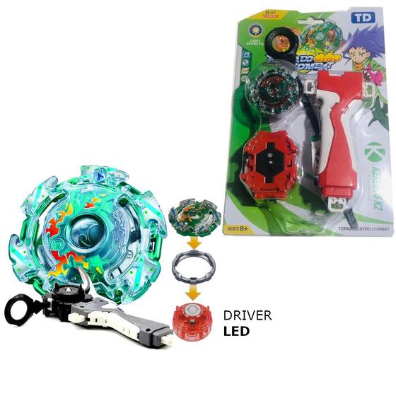 Beyblade Tornado Gyro Combat Kerbeus K2 - Pião de Batalha e Acessórios ...