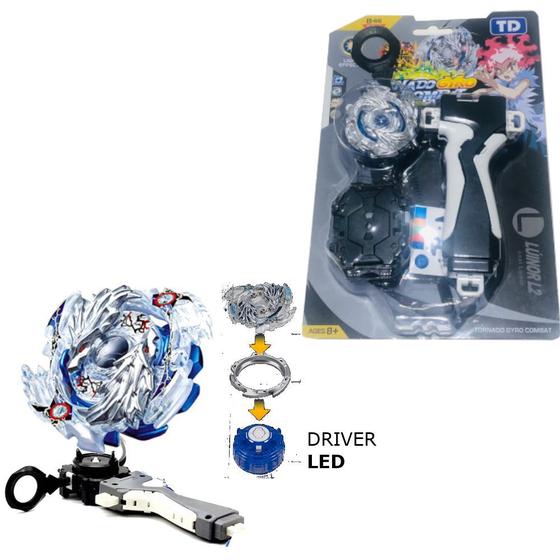 Beyblade Tornado Gyro Combat Luinor L2 - Pião de Batalha e Acessórios ...