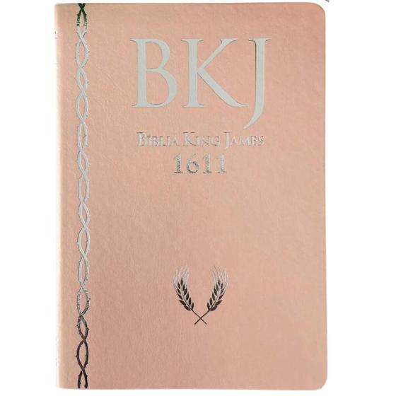 Bíblia BKJ 1611 Slim Ultrafina Ampliada Versão Corrigida Fiel King ...