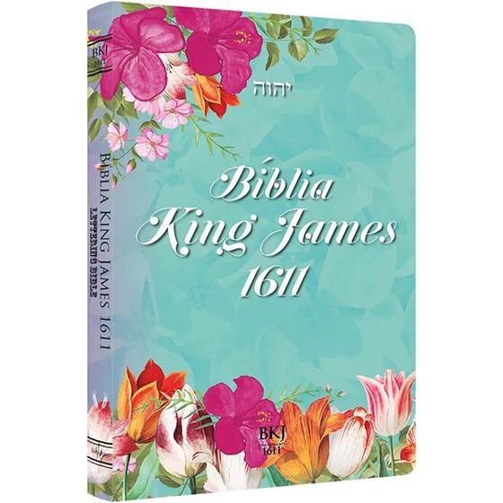 Bíblia King James 1611 Ultra Fina Lettering Bible Letra No - Bíblia ...