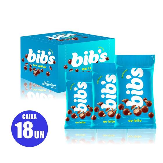Bibs Original Ao Leite 40g 18un - NEUGEBAUER - Chocolate / Barra de Chocolate - Magazine Luiza