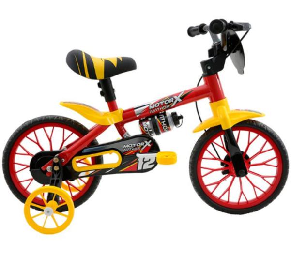 Bic ARO 12 MASC Motor X Nathor Cairu - 126930 Vermelho e Amarelo ...