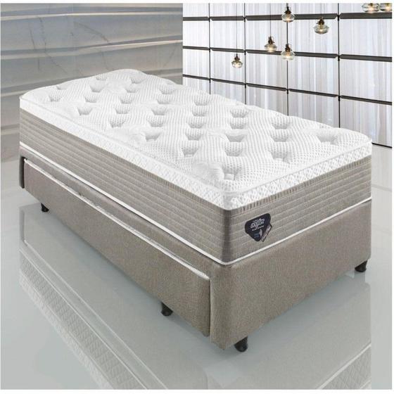 Bicama Box Energy Prime com Cama Auxiliar 88x188x64 Ecoflex - Bicama - Magazine Luiza