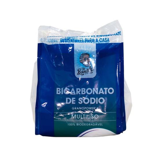 Bicarbonato de Sódio Multiuso Grano 4 Biodegradável Refil 500g - TIO BONATO - Bicarbonato ...