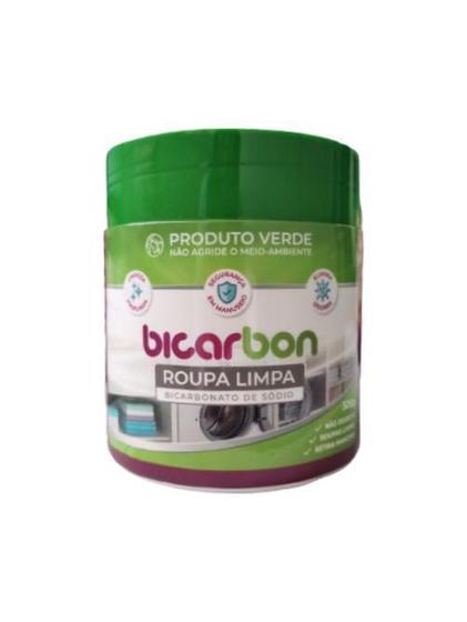 Bicarbonato De Sódio Roupa Limpa Biodegradável Bicarbon 500G ...