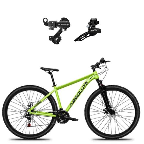 Bicicleta Absolute Nero 5 Aro 29 21 Velocidades C/ Câmbios Shimano ...