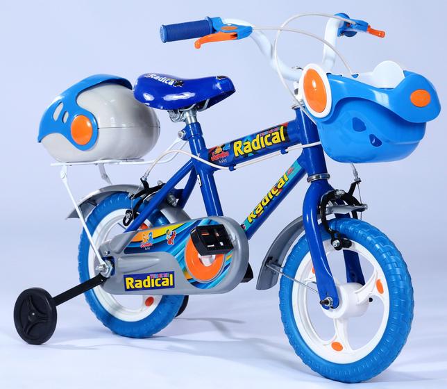 Bicicleta aro 12 infantil azul jumbobaby - Bicicleta Infantil ...