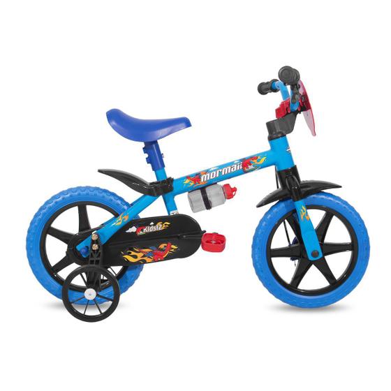Bicicleta Aro 12 Infantil Kids Azul Mormaii - Bicicleta Infantil ...
