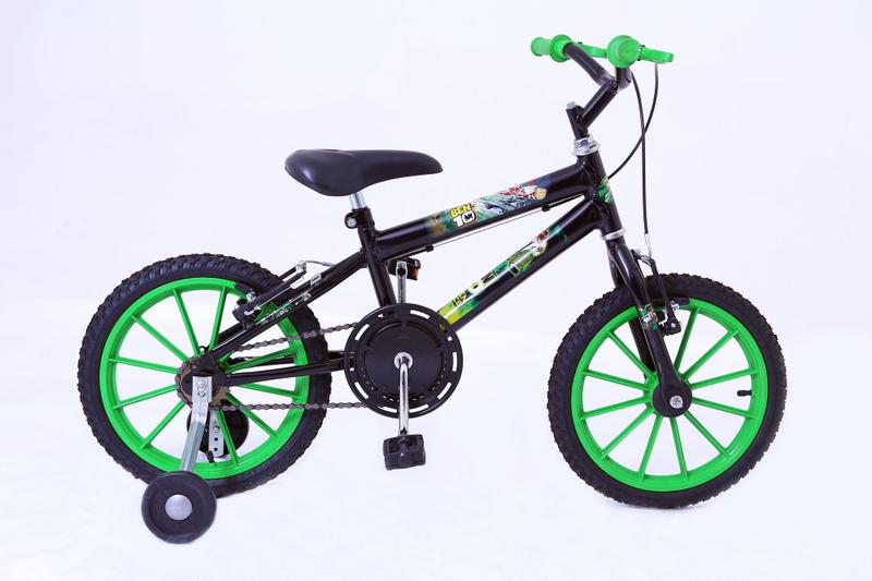 Bicicleta Aro 16 preta Ben 10 - Metal Melo - Bicicleta - Magazine Luiza