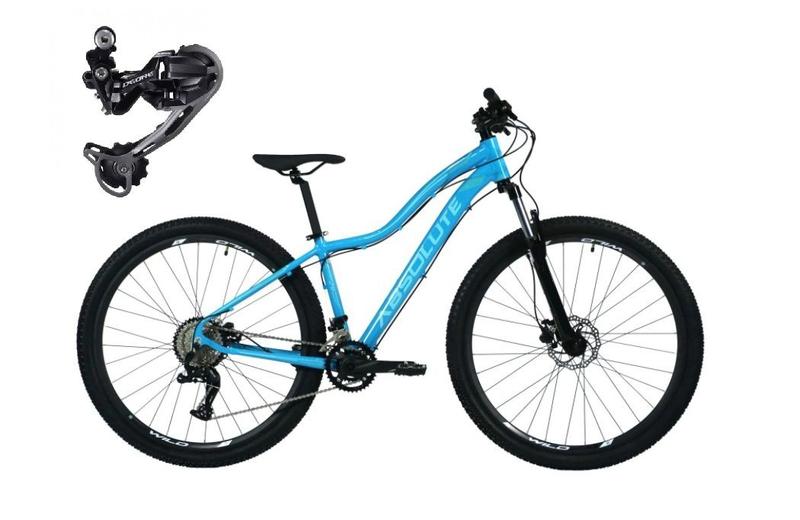 Bicicleta Aro 29 Absolute Feminina 2x9 Alumínio Câmbio Traseiro Shimano ...