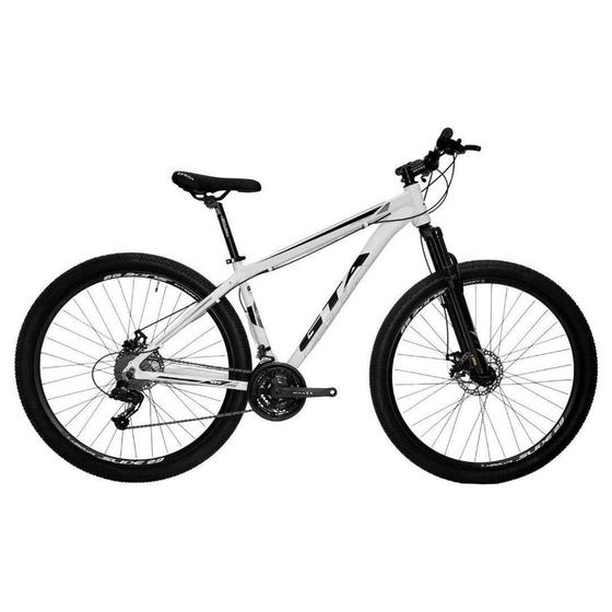Bicicleta Aro 29 Gta Nx11 Alumínio 21v Freio a Disco Garfo Suspensão - Branca - Bicicleta ...