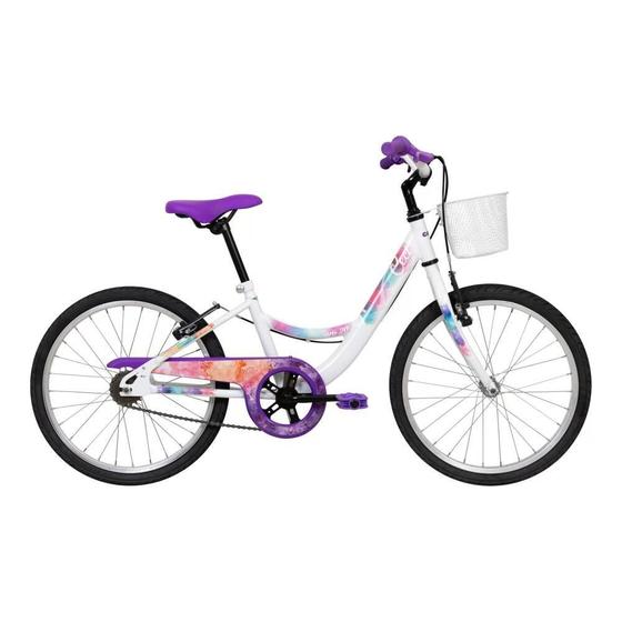 Bicicleta Ceci Aro 20 Branca Infantil com Cesto 2025 - Caloi ...