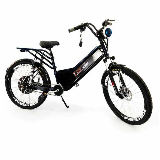 Bicicleta Elétrica - Aro 24 - Duos Confort Full - 800w 48v - Preta - Duos Bike - Duos Bikes ...