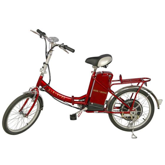 Bicicleta Elétrica Dobrável Kin Bike Eb050 350W Aro 20 Kinetron ...