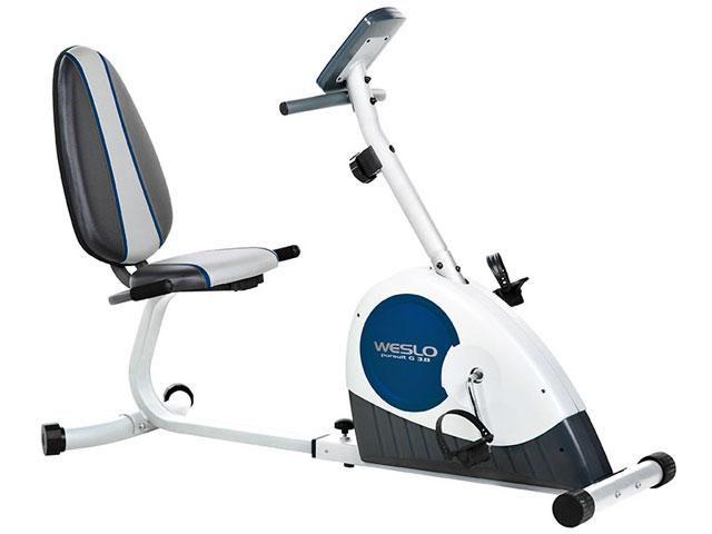 Bicicleta Ergométrica Weslo Pursuit G 3.8 - 8 Níveis de Esforço Display ...