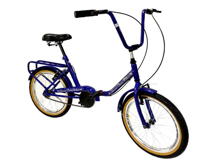 Bicicleta estilo berlineta monareta aro 20 retrô sem marchas - Maria ...