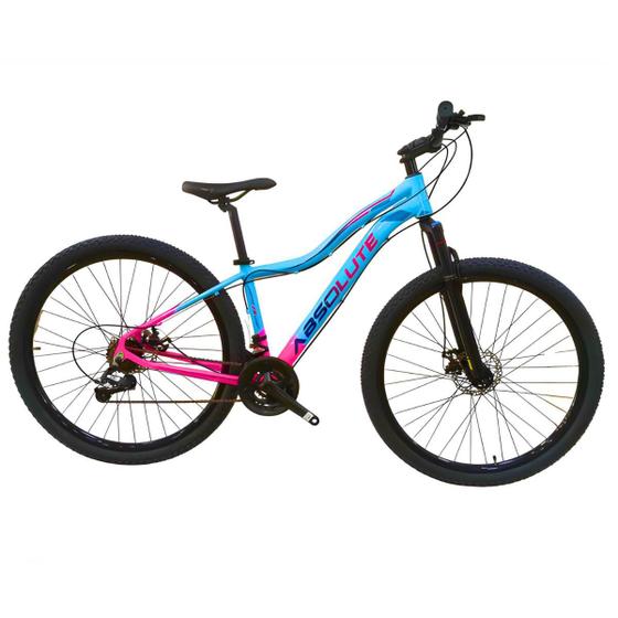 Bicicleta Feminina Mountain Bike Aro 29 Absolute Hera 21v Freio a Disco ...