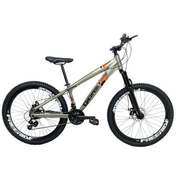 Bicicleta Gios Frx 26 Freio Disco 21v Prata / Cinza - Bicicleta ...