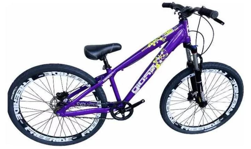 Bicicleta Gios Frx Evo Roxo Aro 26 Freeride Freio Disco Hidraulico Roxo Bicicleta Magazine Luiza