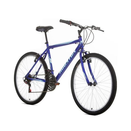 Bicicleta Houston Foxer Hammer Freio V-Brake Aro 26 21V Azul FX26H1R ...