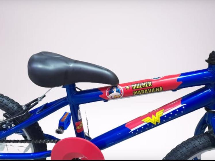 Bicicleta infantil aro 16 menina de 3 e 7 anos com rodas de alumínio ...