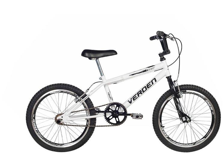 Bicicleta Infantil Aro 20 Verden Trust Branca - Freio V-Brake ...