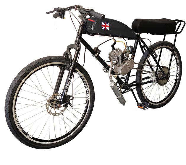 Bicicleta Motorizada Café Racer Sport Banco Xr - Rocket - Bicicleta ...