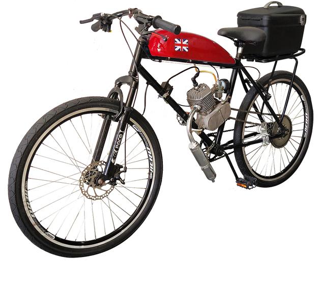 Bicicleta Motorizada Café Racer Sport Cargo - Rocket - Bicicleta ...